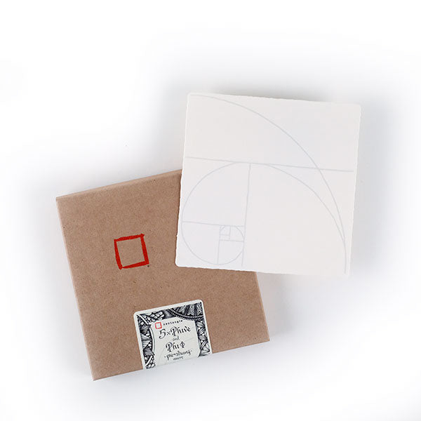 Zentangle Blank White Phi Tiles