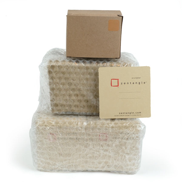 Zentangle Square Black Paper Tiles - Bulk Options