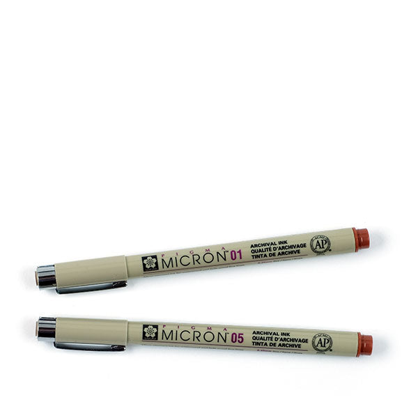 Sakura Pigma Micron® Brown Pens – Zentangle