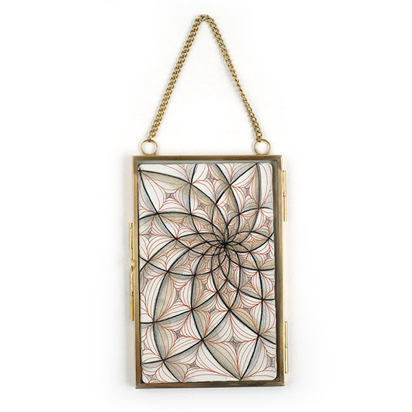 Custom Metal Zentangle Tile Frames - Assorted Sizes