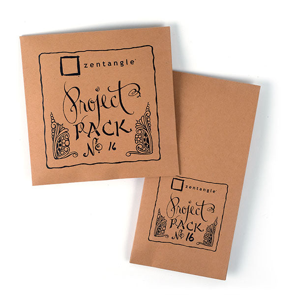 Zentangle Project Pack No. 16 - 12 Days of Zentangle 2021 - Keeping Sc