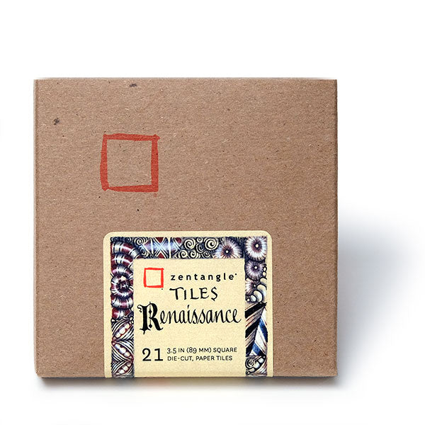 Zentangle Square Renaissance Paper Tiles