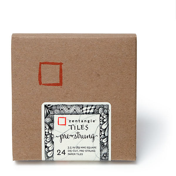 Zentangle Pre-strung Square Paper Tiles